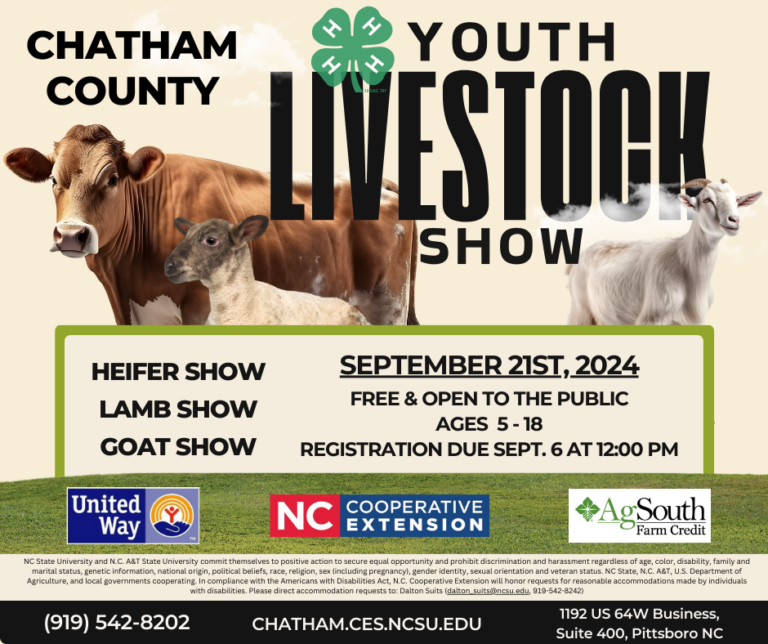 Chatham County Center | N.C. Cooperative Extension